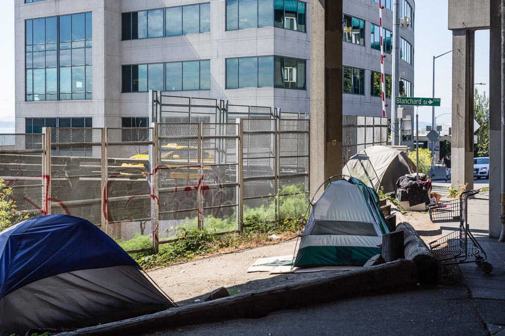 Tents in Seattle increased by more than 50% after COVID pandemic began ...